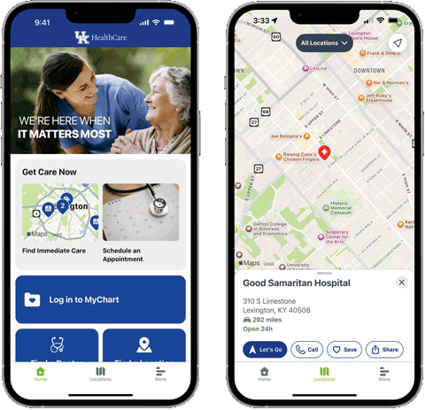 Getting Around at UK Good Samaritan | UK Healthcare